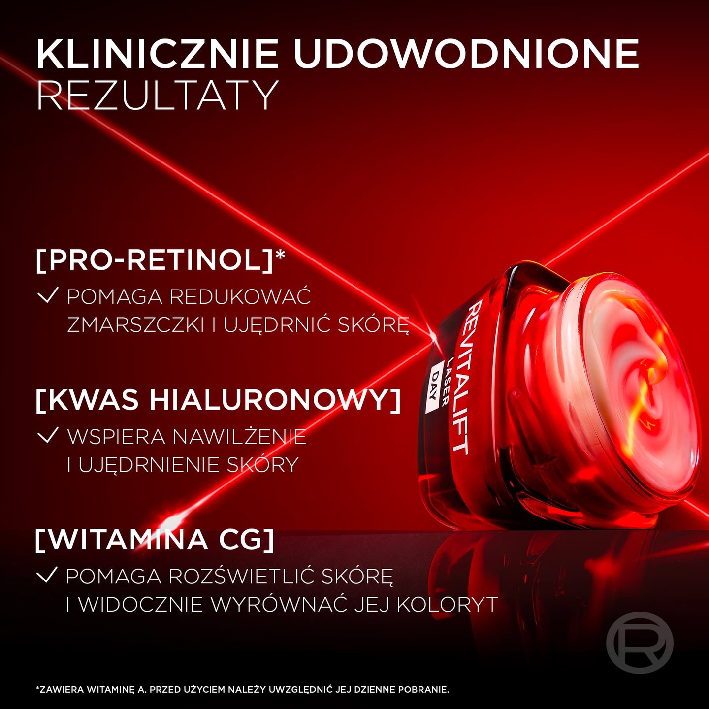 L’Oréal Paris Revitalift Laser Krem Przeciwzmarszczkowy na dzień z pro ...
